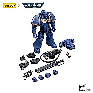HiPlay JoyToy Warhammer 40K Collectible Figure: Ultramarines Intercessors 1:18 Scale Action Figures JT6632 (Intercessors6632)