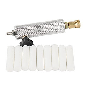 TUXING 4500Psi Pcp Air Compressor Air Filter, Pcp Oil Water Separator with Release Valve Prevent Gas Reflux,High Pressure Air Filter Diving Separator with 8mm Female and Male Quick Connector