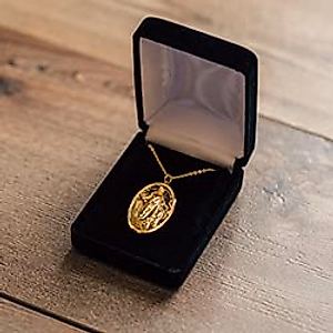 Silver LDS Christus Statue Pendant Necklace Inspirational Statue of Jesus Christ Necklace