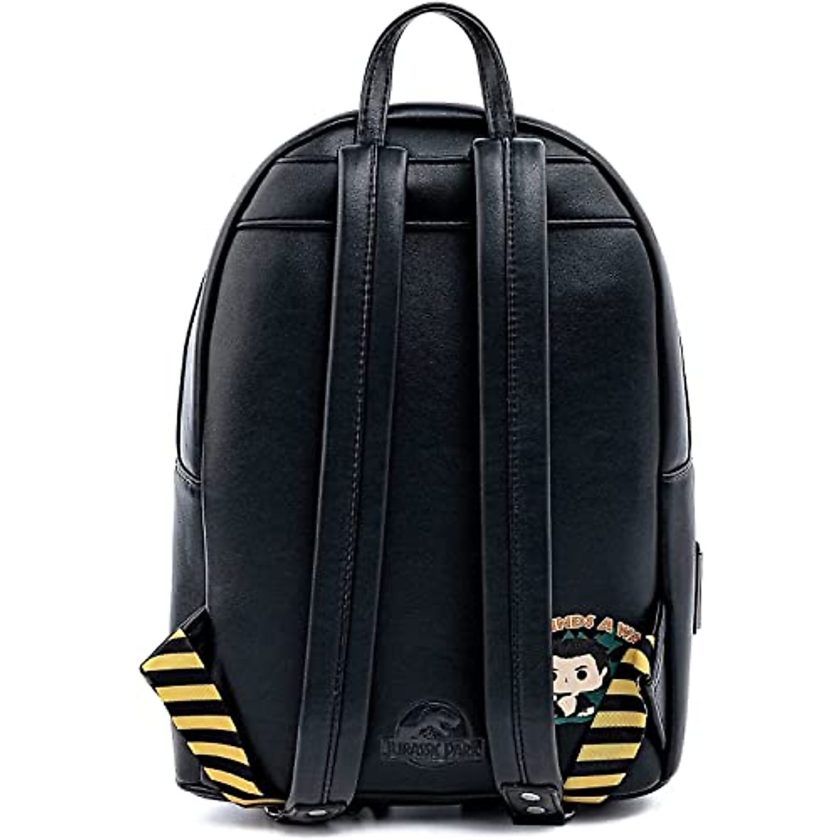 Loungefly POP Jurassic Park Gates Womens Double Strap Shoulder Bag Purse,One Size, Multi