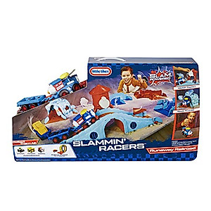 Little Tikes Slammin' Racers Runaway Railroad Set & Train with Sounds