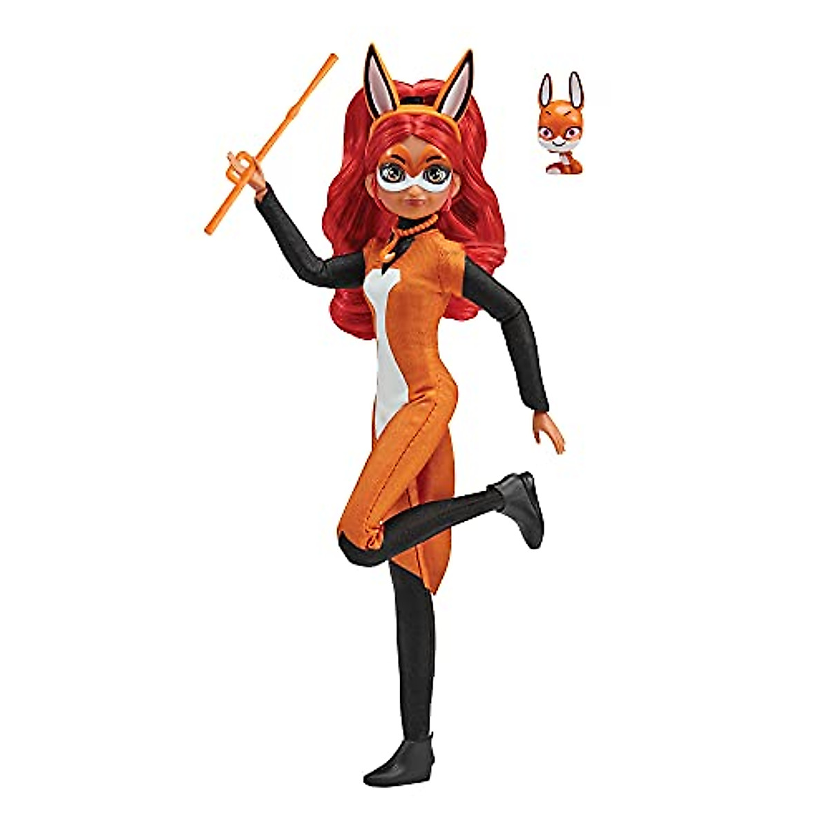 BANDAI Miraculous Ladybug and Cat Noir Toys Rena Rouge Fashion Doll | Articulated 26cm Rena Rouge Doll with Accessories Kwami | Alya Superhero Rena Rouge Figurine Dolls