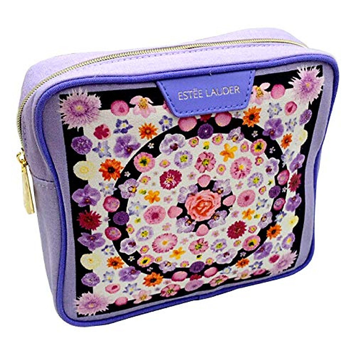 Estee Lauder Cosmetics Makeup Travel Bag (Amba Living ≈ Lavender Print)