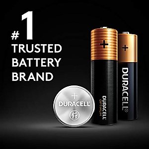Duracell CR2032 3V Lithium Battery, Child Safety Features, 8 Count Pack, Lithium Coin Battery for Key Fob, Car Remote, Glucose Monitor, CR Lithium 3 Volt Cell (Old Packaging)