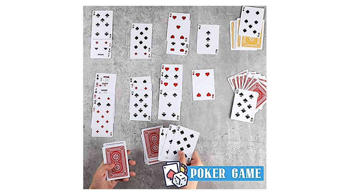 Vibrant Color Playing Cards Pack – 24 Decks for Fun Games and Parties
