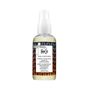 R+Co Sun Catcher Power C Boosting Leave-In Conditioner Mini | Protective Nourishment + Detangles + Softens | Vegan + Cruelty-Free | 1 Oz