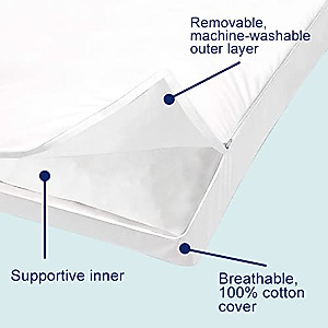ACCURATEX King Size Hybrid Memory Foam Pillows Set of 2 with Super Soft Down Alternative Comforter King Size