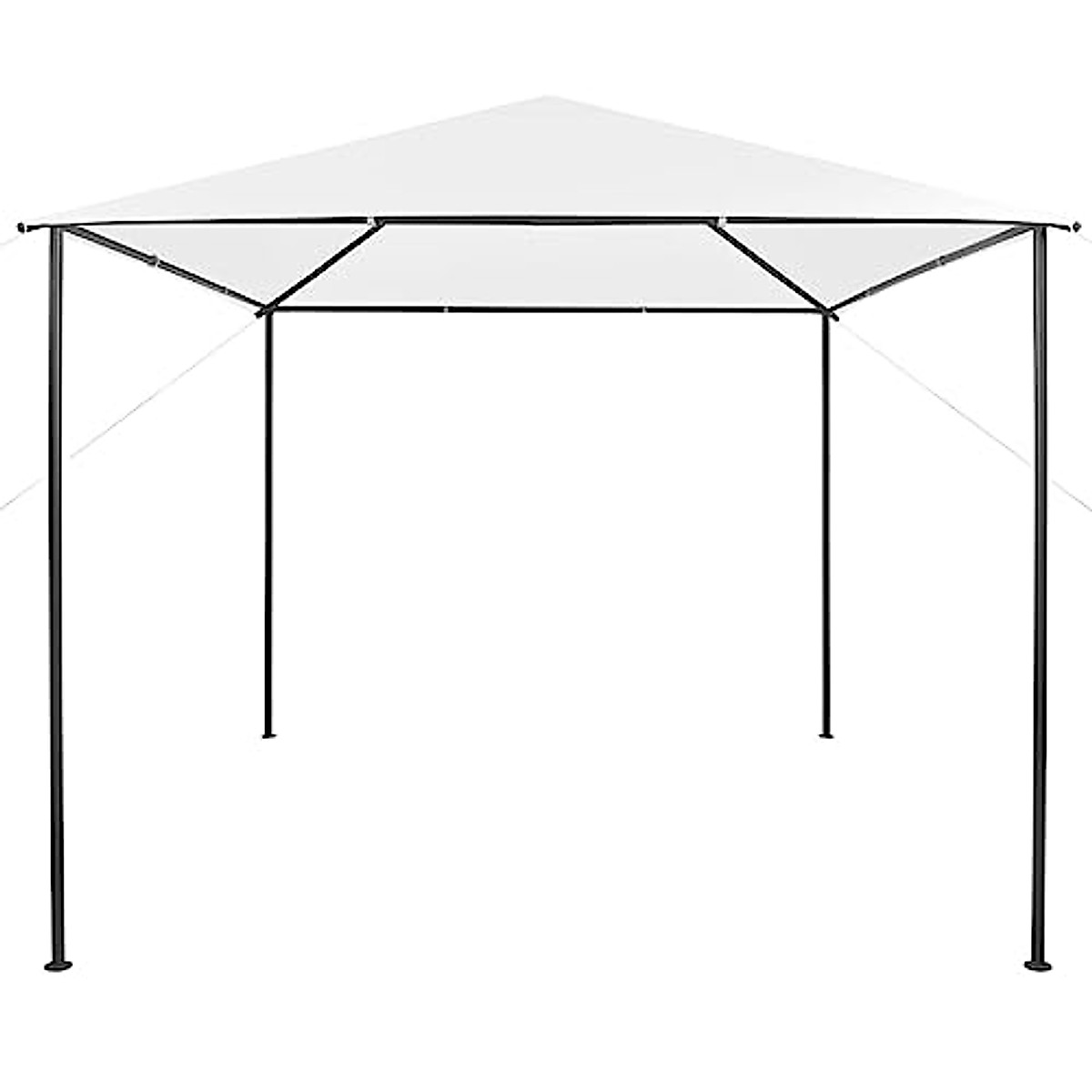 Gazebo,Outdoor Gazebo, Backyard Gazebo,Patio Gazebo,Grill Gazebo,Party Tent,Camping Gazebo,for Barbeque, Patio, Deck,Garden Party,Lawns,Outdoor,9.8'x9.8'x9.5' White 0.6 oz/ft²