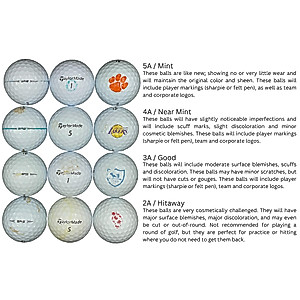 Golf Ball Planet Velocity Used Golf Balls 5A/Mint (24)
