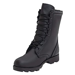 Rothco Speedlace Combat Boots - 10 Inch (Black, US Footwear Size System, Adult, Men, Numeric, Medium, 12)