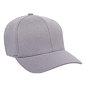Flexfit mens Cool & Dry Sport Hat, Silver, Large-X-Large US
