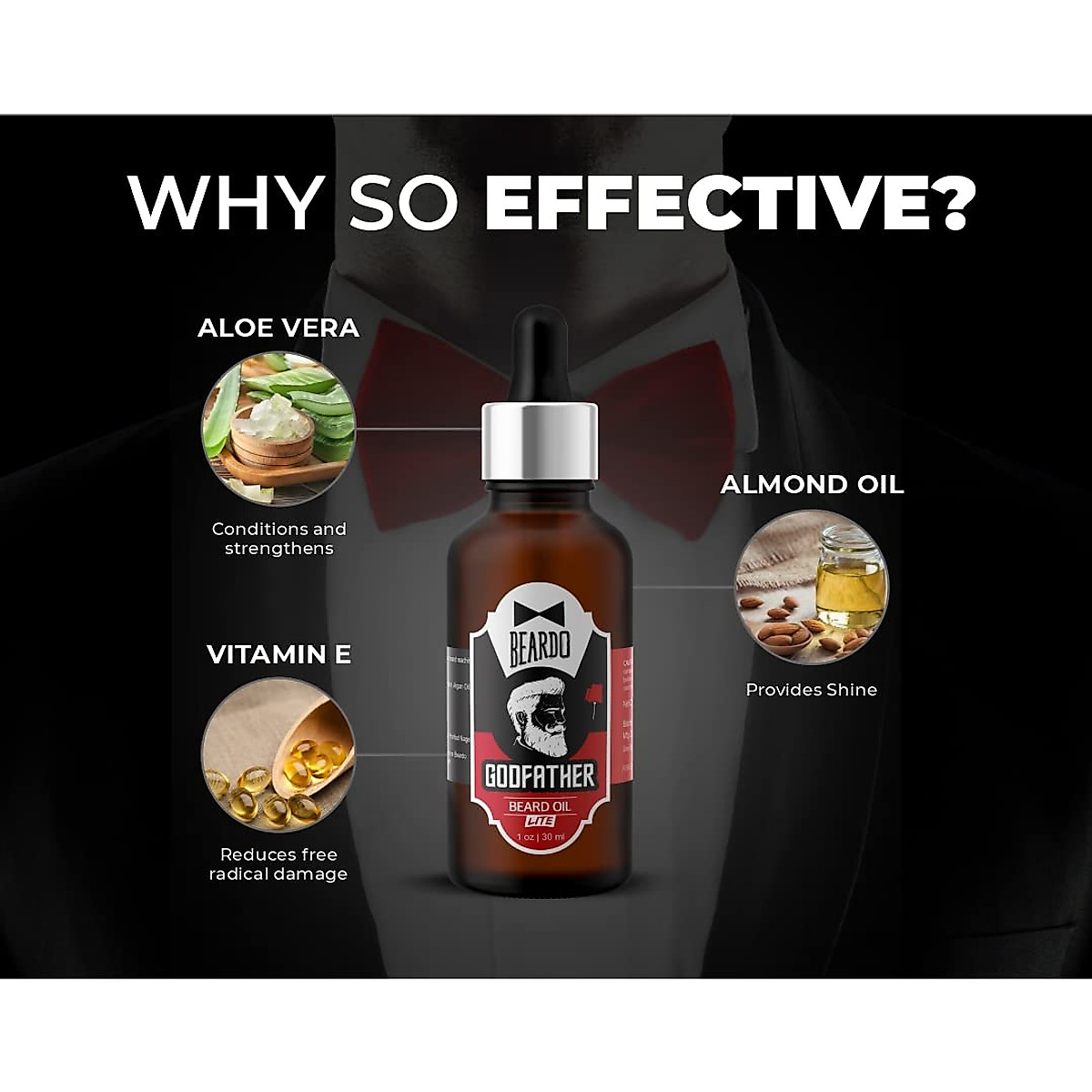 BEARDO GODFATHER BEARD OIL LITE 30ml Best