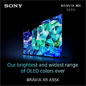 Sony XR55A95K 55" 4K BRAVIA XR HDR IMAX Enhanced Smart OLED TV with an Additional 4 Year Coverage by Epic Protect (2022)