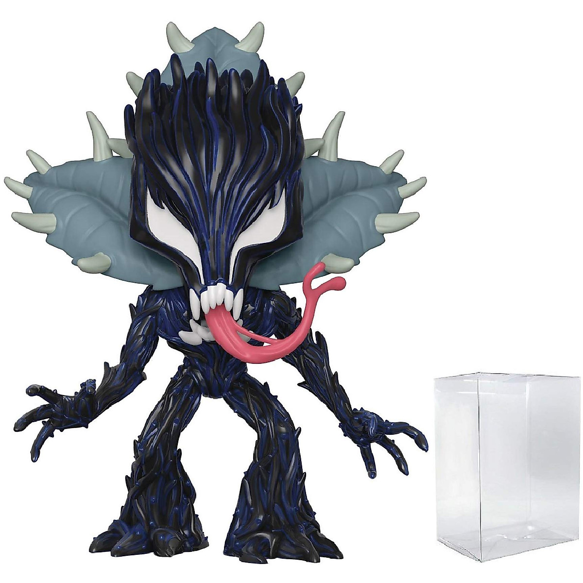 POP Marvel: Venom - Venomized Groot Funko Pop Vinyl Figure (Bundled with Compatible Pop Box Protector Case), Multicolored, 3.75 inches