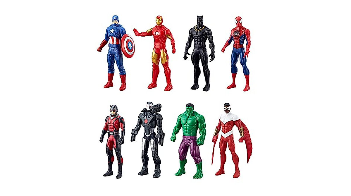 Marvel Avengers 8 Action Figures: Iconic Hero Set!