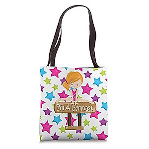 I'm A Gymnast Gymnastics Bag Girls Gift Tote Bag