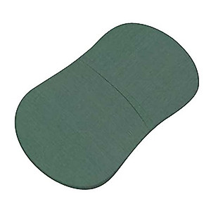SheetWorld Baby Fitted Bassinet Sheet Fits Halo Bassinet Swivel Sleeper 17 x 30 inches, 100% Cotton Woven Sheet, Unisex Boy Girl, Hunter Green Woven, Made in USA