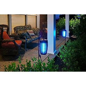 PIC 40W-ZAP Bug Zapper, up to 1-½ Acre Coverage Electronic Mosquito Zapper, Hanging Fly Zapper, Insect Fly Trap for Outdoor Use, Patios, Backyards & More