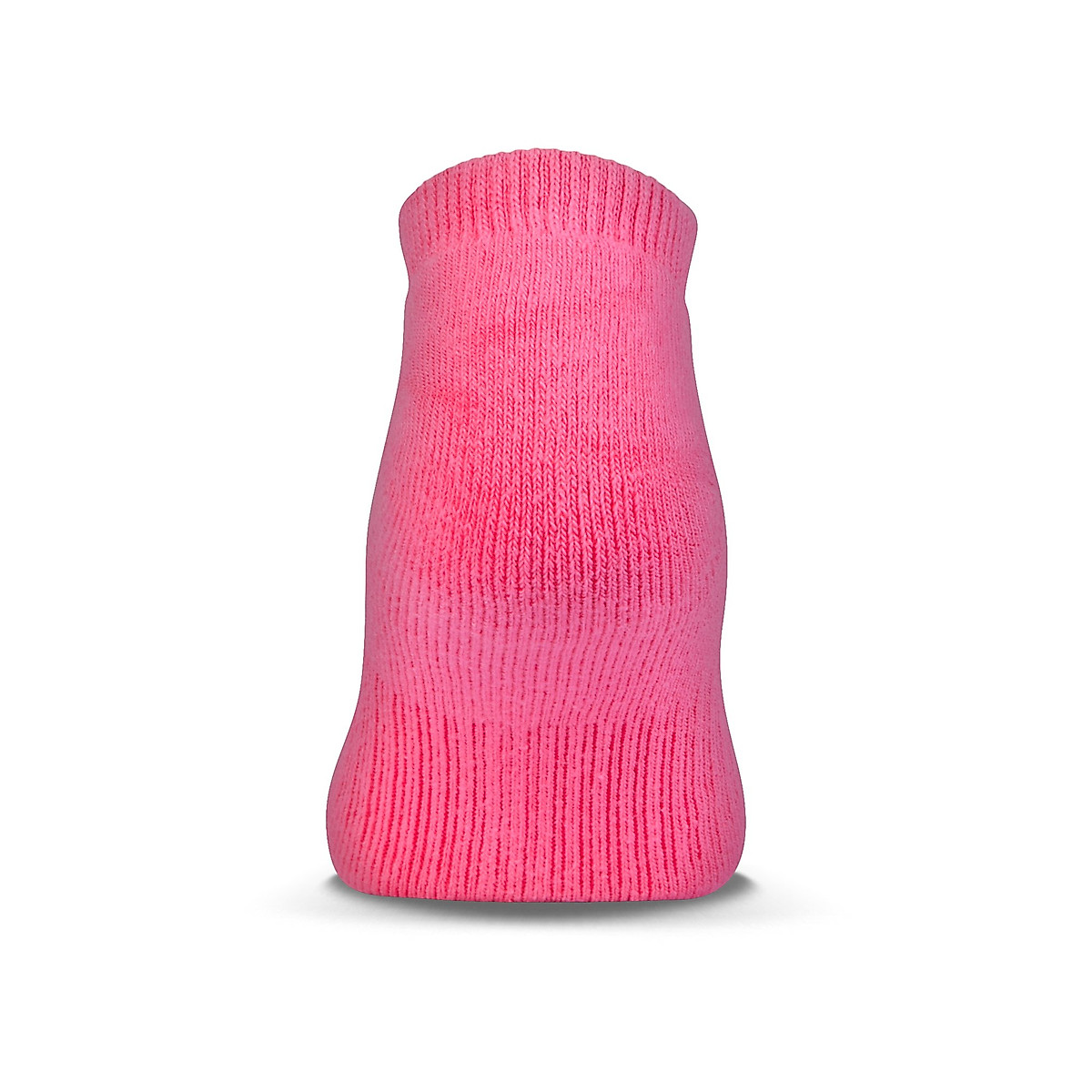 Under Armour Youth Cotton No Show Socks, Multipairs , Pink Assorted (6 Pairs) , Small