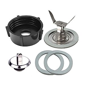 Blender Blade for Oster Osterizer with Sealing Ring Gasket Blender 4902 Blender Jar Bottom Coupling Stud Pin Kit Compatible with Oster Blender Glass Jar Replacement Kit