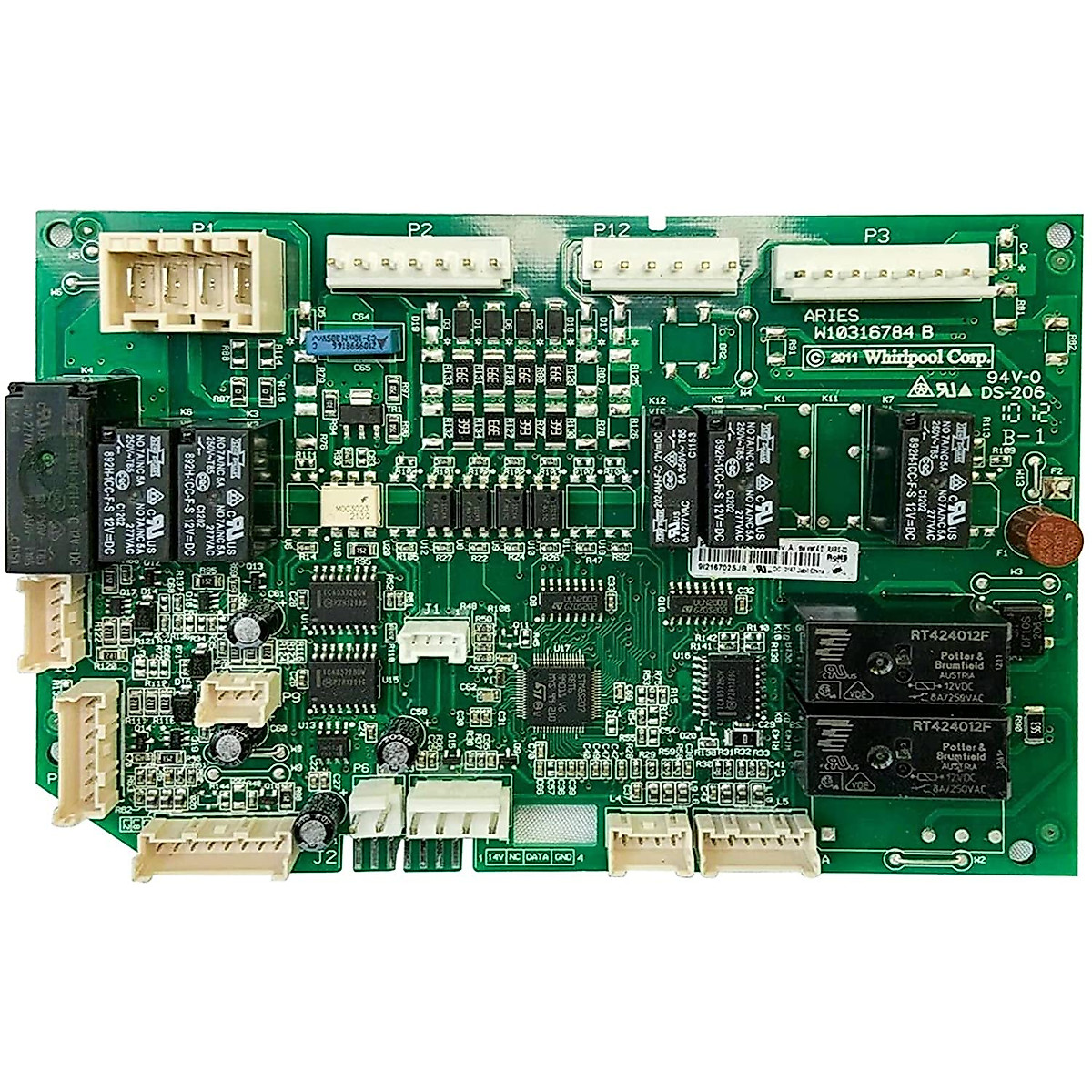 W10504417 W10485040 W10581605 for Kitchenaid Whirlpool Refrigerator PCD Control Board Model# KFIS29PBMS00 KFIV29PCMS00