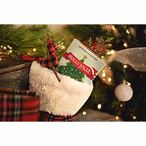 Holly Jolly , Christmas Themed Family Card Game , Collect Presents Ornaments & Stockings - 25th Century Games