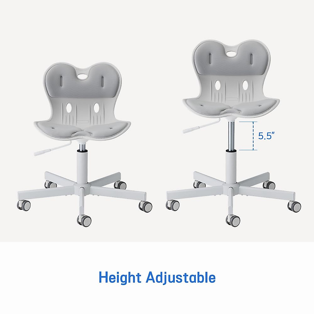 Roichen Wow Chair, Posture Correct, Office Chair, Dining Chair, Living Room Chair, Reading, Studying, Lumbar Support, Ergonomic, Height Adjustable