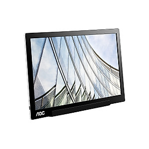 AOC Pro-line I1601FWUX 15.6" Full HD LED Flat Black, Silver Computer Monitor