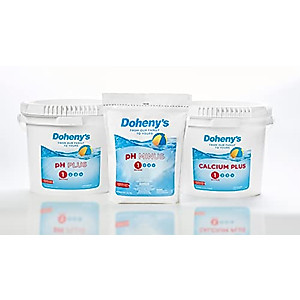 Doheny's Calcium Plus | Raise Your Calcium Hardness Level | Pro-Grade Granular/Flake Calcium Chloride | Low Calcium Hardness Levels Lead to Corrosion & Staining On Pool Surfaces and Fixtures | 25 LB