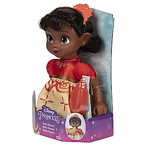 Disney Princess Moana Baby Doll with Baby Bottle & Hair Pin