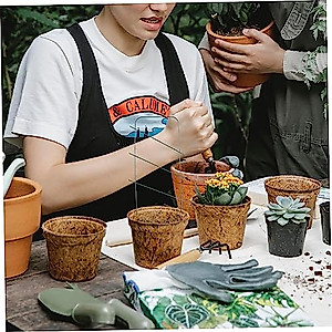 Yardwe 2pcs Plant Climbing Trellis Metal Planters for Outdoors Mini Plants Plant Stand Outdoor Cucumber Trellis Climbing Rose Trellis Artificial Trellis Gardening Accessory Rattan Frame