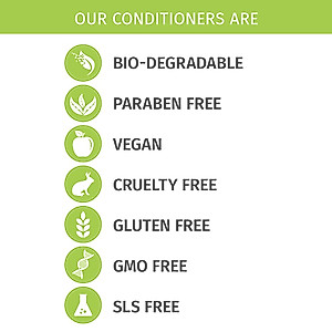 Phillip Adam Apple Cider Vinegar Conditioner for Shiny Hair - No Harsh Preservatives - For All Hair Types - 12 Ounce