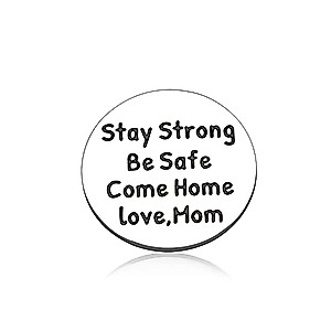 Inspirational Gift for Son Daughter Pocket Hug Token From Mom Dad Family Drive Safe for New Driver Her Kids Valentines Day Christmas Gifts for Boy Girl Stocking Stuffers Birthday Present for Him Her