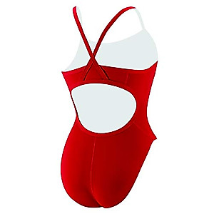 Speedo Women's Guard Swimsuit One Piece Endurance Flyback , Flyback Us Red, 34