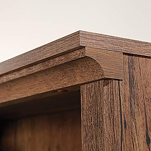 Sauder 5 Shelf Bookcase, Vintage Oak Finish