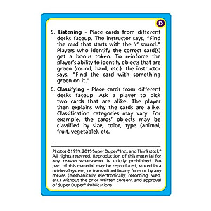 Super Duper Publications | Articulation Photos SH Sound Fun Deck Flash Cards | Educational Learning Resource for Children