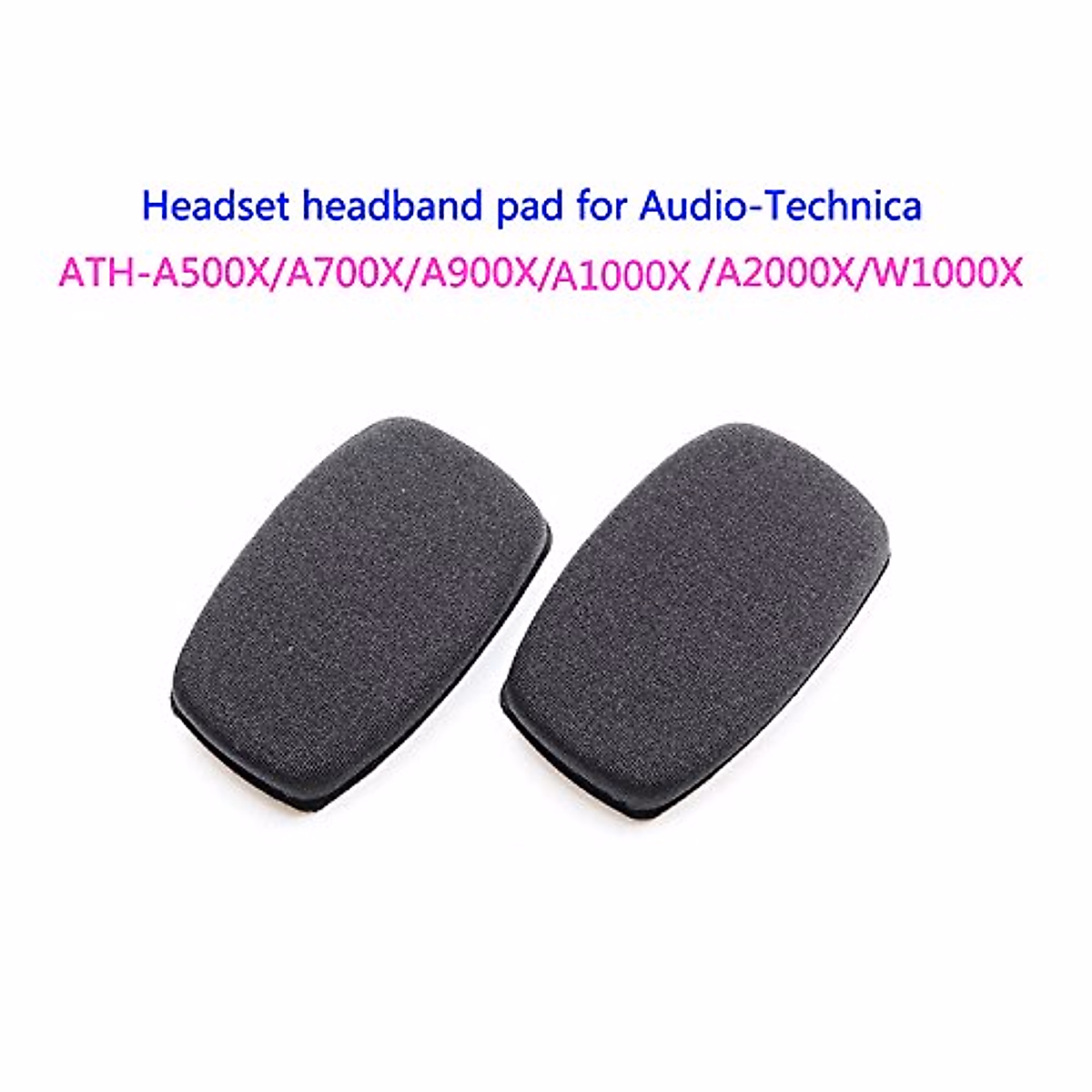 Replacement Head Band Earpad,Flannelette headpad Repair Parts for Audio-Technica ATH-A1000Z ATH-A500X ATH-A700X ATH-A900X ATH-A1000X ATH-A2000X ATH-AG1 ATH-A950LP Headset (heanband 1 Piece)
