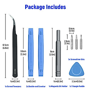 Wigearss Repair Kit with Opening Tool for Steam Deck