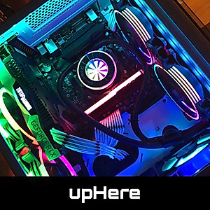 upHere 24 Pieces Set = 24-pin x 4, 8-pin x 12, 6-pin x 8 for 3 mm up to 3.4 mm/0.13inch- Black(3.4 mm/0.13inch)-CM245