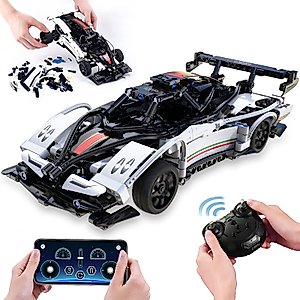 ZAYOR Toys for 6 7 8 9 10 11 12 + Year Old Boys STEM Building Sets Remote Control Race Car Educational Toys Learning Building Kits,Birthday Gifts for Kids and Adults (457Pcs)
