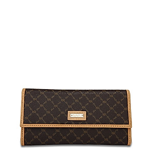 Signature Brown Checkbook Wallet