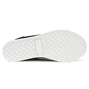 shoeslocker Girls Wedge Sneakers Ankle Platform Sneakers for Girls Nonslip Fashion Shoes with Double Side Zippers Black Size 2