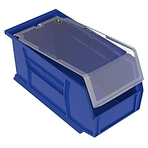 Akro-Mils 30221CRY Crystal Clear Lid for 30220 AkroBin Storage Bins, (24-Pack)
