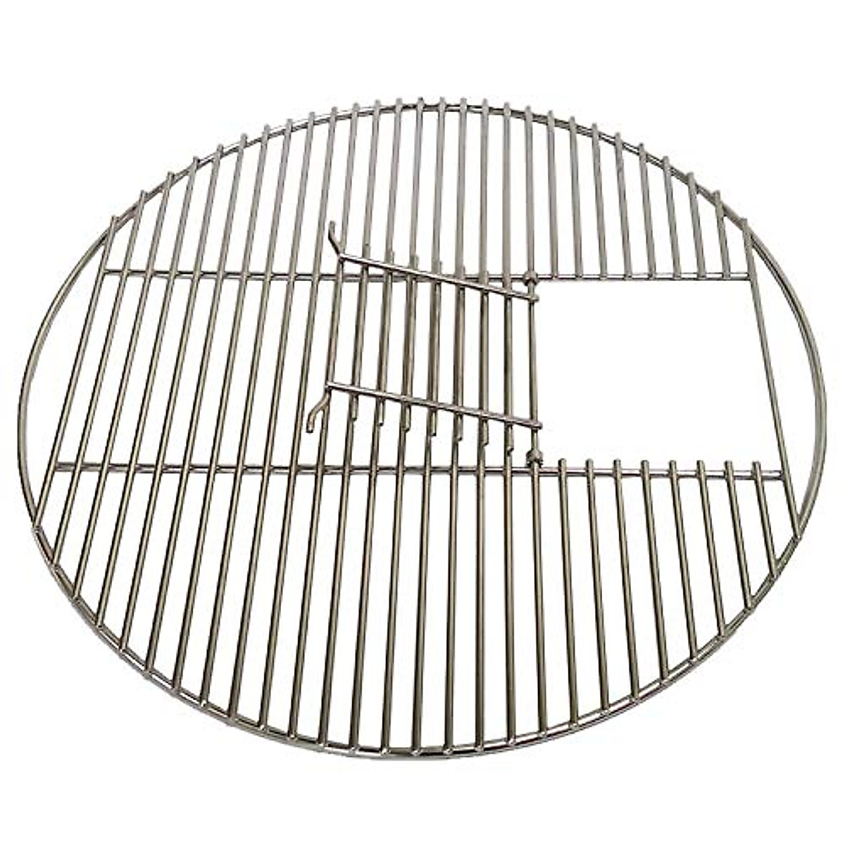 BBQSTAR Grill Grate 18.5-inch Round Stainless Steel Cooking Grate for Large Big Green Egg, Vision, Kamado Joe Classic Joe Series Kamado Ceramic Charcoal Grills