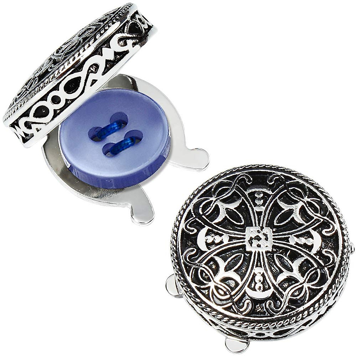 AMITER Cufflinks for Men: Stylish Button Covers & Perfect Gifts