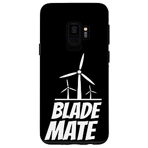 Galaxy S9 Blade Mate I Wind Turbine Wind Power Renewable Energy Case
