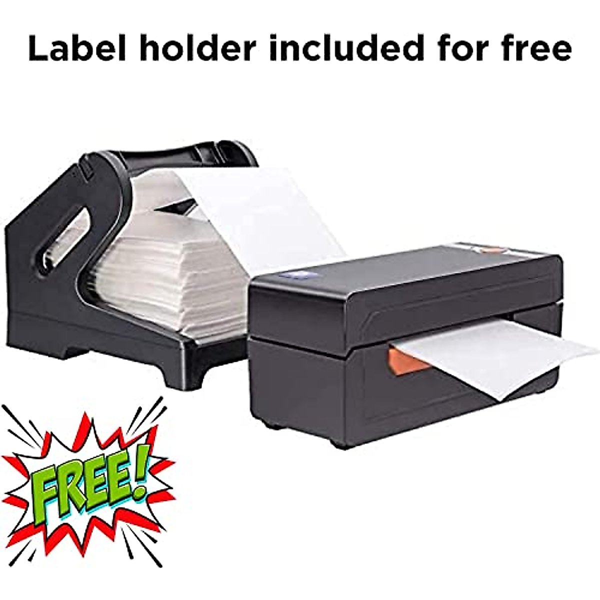 Beeprt BY426BT | High Speed Thermal Label Printer for 4X6 Labels | Bluetooth Enabled | Free Label Holder | Compatible with Windows, MacOS, Android and iOS Systems | 12 Month Free Replacement Warranty…