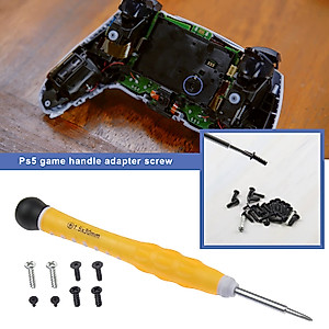 Micro Traders Cross Screwdriver Set Opening Tools Repair Kits for DualSense 5 PS5 Controller with Cleaning Brush Prying Stick Prying Tool Open Shell Tool