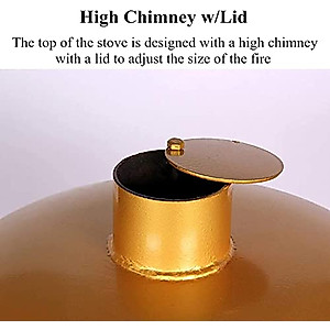 NEWCES Safety Certification Standing Charcoal Barbecues Grill Heavy Duty 3-in-1 Barbecue Smoker Grill Adjustable BBQ Grills for Garden Camping Outdoor Cooking & Grilling