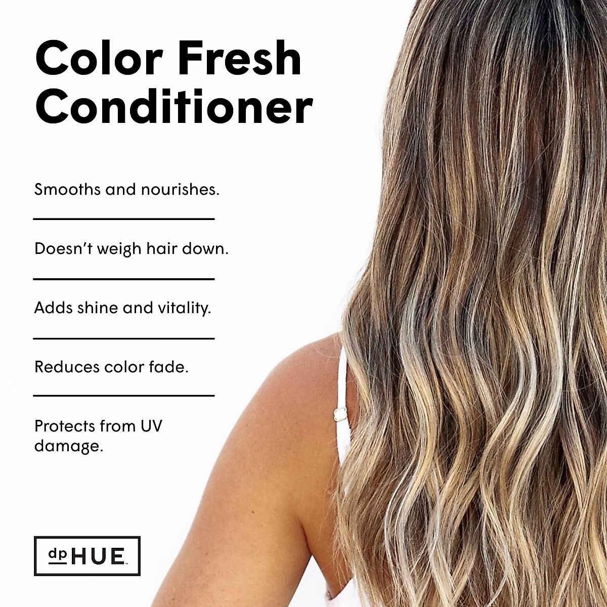 dpHUE Color Fresh Conditioner, 6.5 oz - Moisturizing Formula for Color-Treated Hair with Kumquat & Sunflower Seed Extract - Gentle & Effective